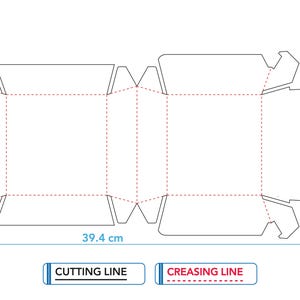 Burger Packaging Template | Custom Burger Box Design SVG | Printable ...