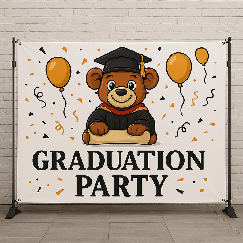 Bundle of 16 Graduation Bear Clipart PNG , Cute Cartoon Graduate Bears ...