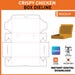 Crispy Chicken Packaging Box Template – Fast Food Takeout Dieline SVG ...