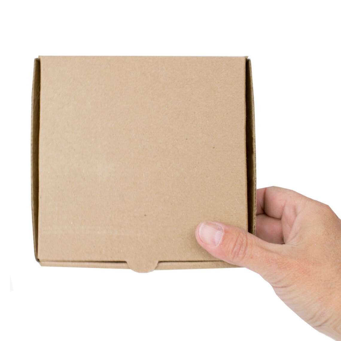 50 Kraft 5 Mini Pizza Boxes Sturdy Cardboard food - Etsy