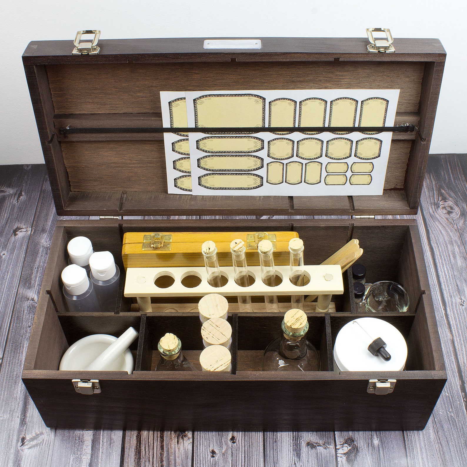 Wizard's Potion Making Box Apothecary Kit With Supplies - Etsy