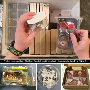 Gloomhaven Storage Organizer Kit - Includes 5" Boxes, Storage Jar, and ...