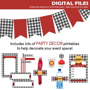 Cook off Party Printables - DIGITAL - Customizable for Any Cookoff ...