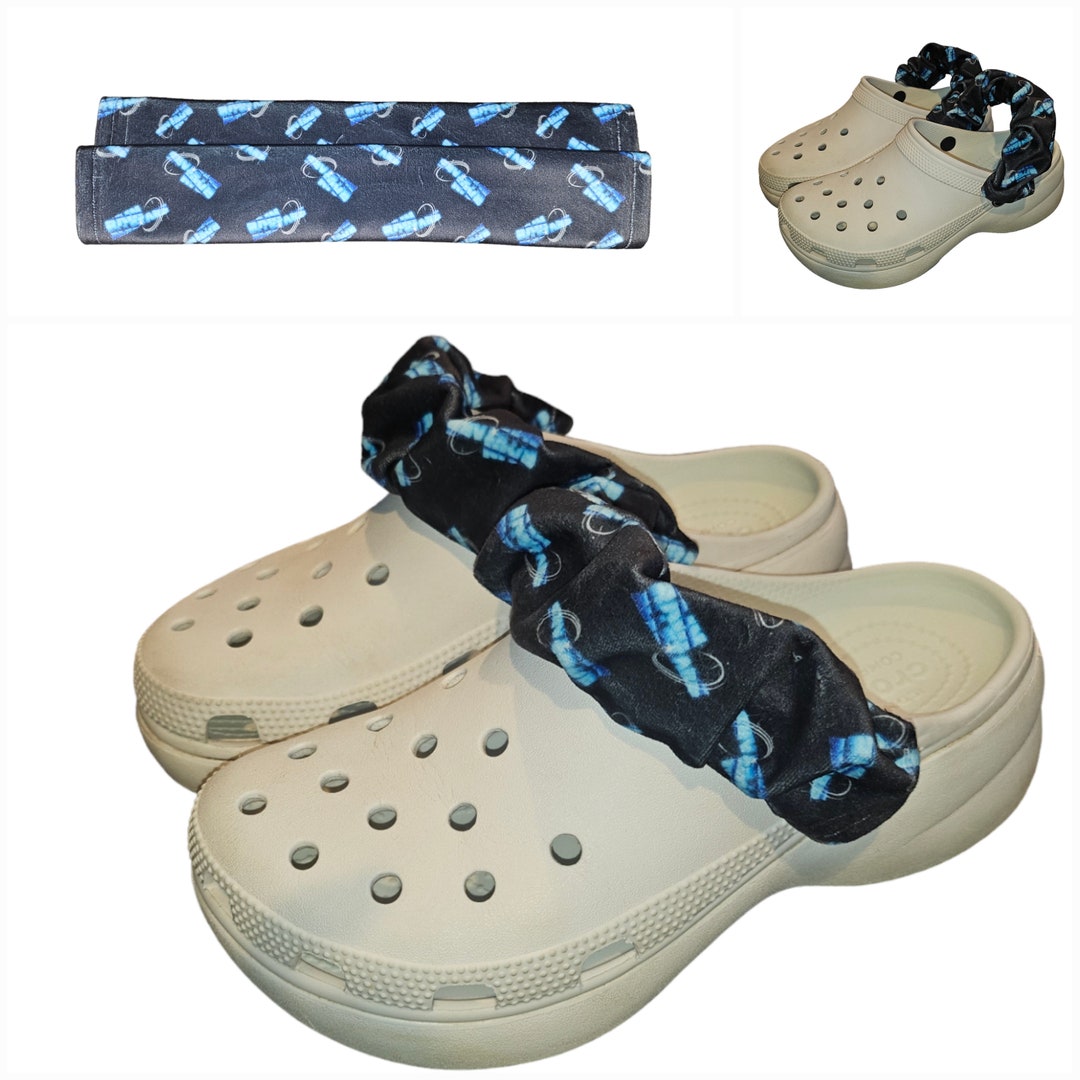 RAIN Allstars Custom Velvet Croc Straps With Cheer or Dance Team Logo ...