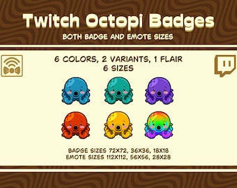 6 X Twitch Sub Badges / Cheer Bit Badges | Coffee - Etsy
