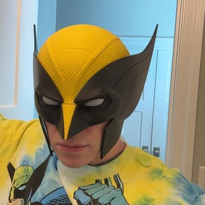 Wolverine Mask / Helmet / Cowl 3D Print Raw From Deadpool 3 Movie ...