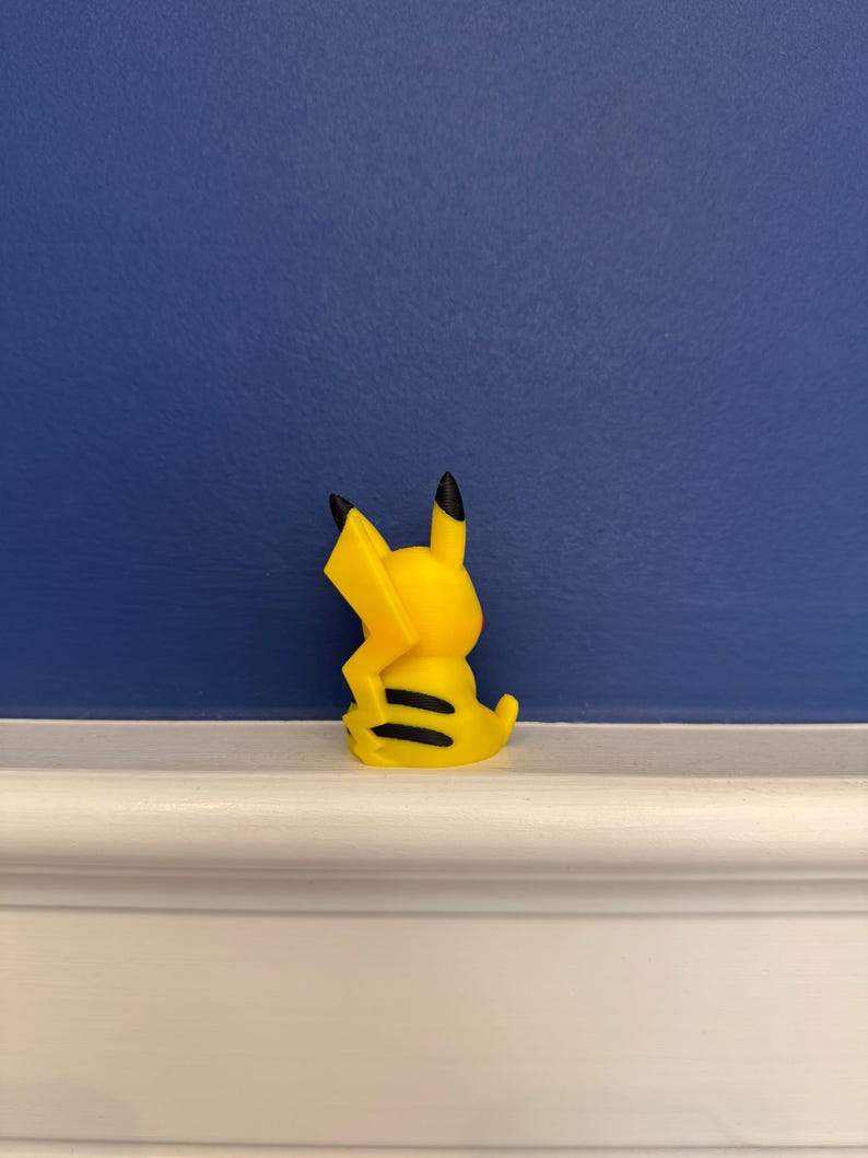 Pokemon Pikachu Figure 3d Printed Figurine - Etsy