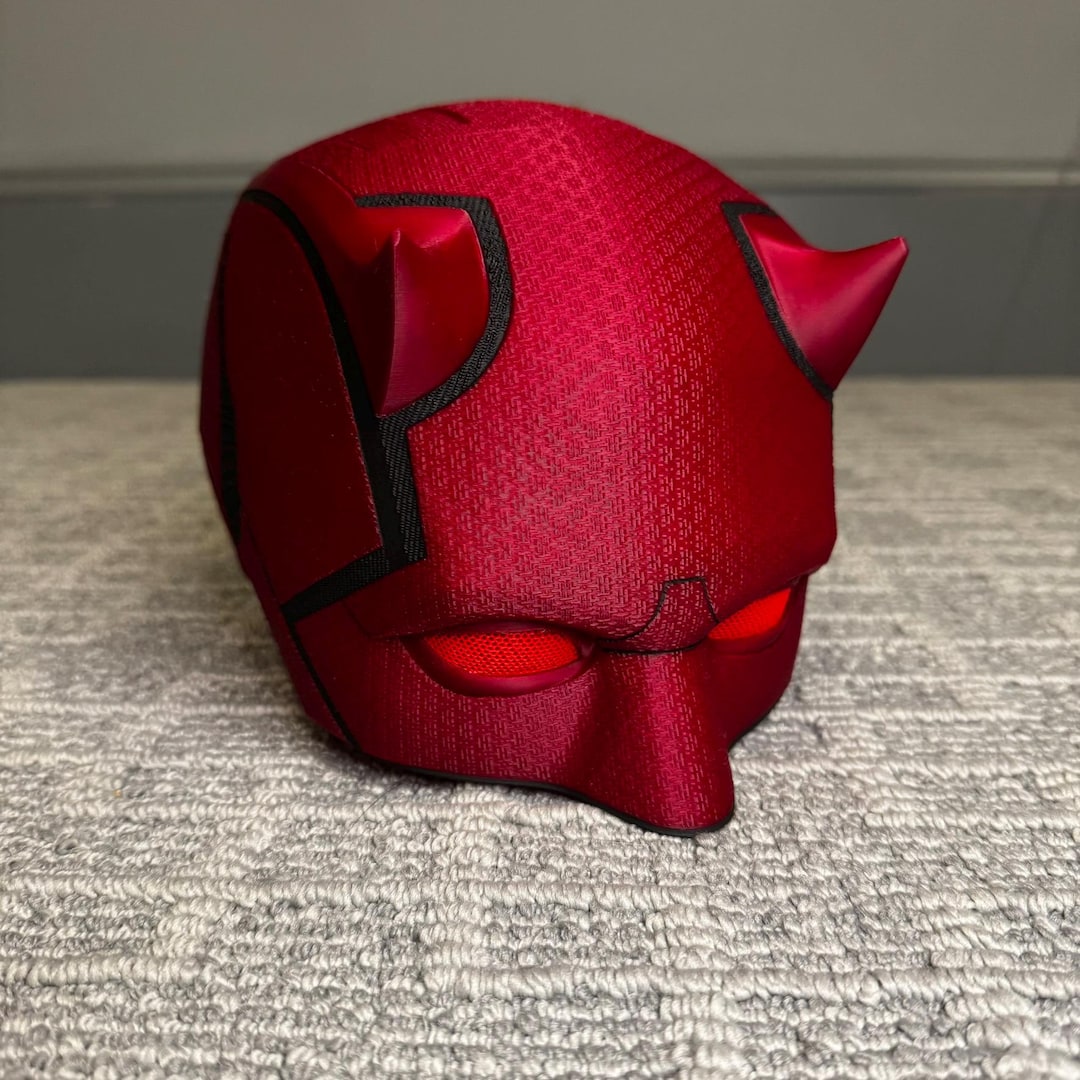 Daredevil Helmet / Cowl: Textured Mask, Born Again Season 1 - Etsy