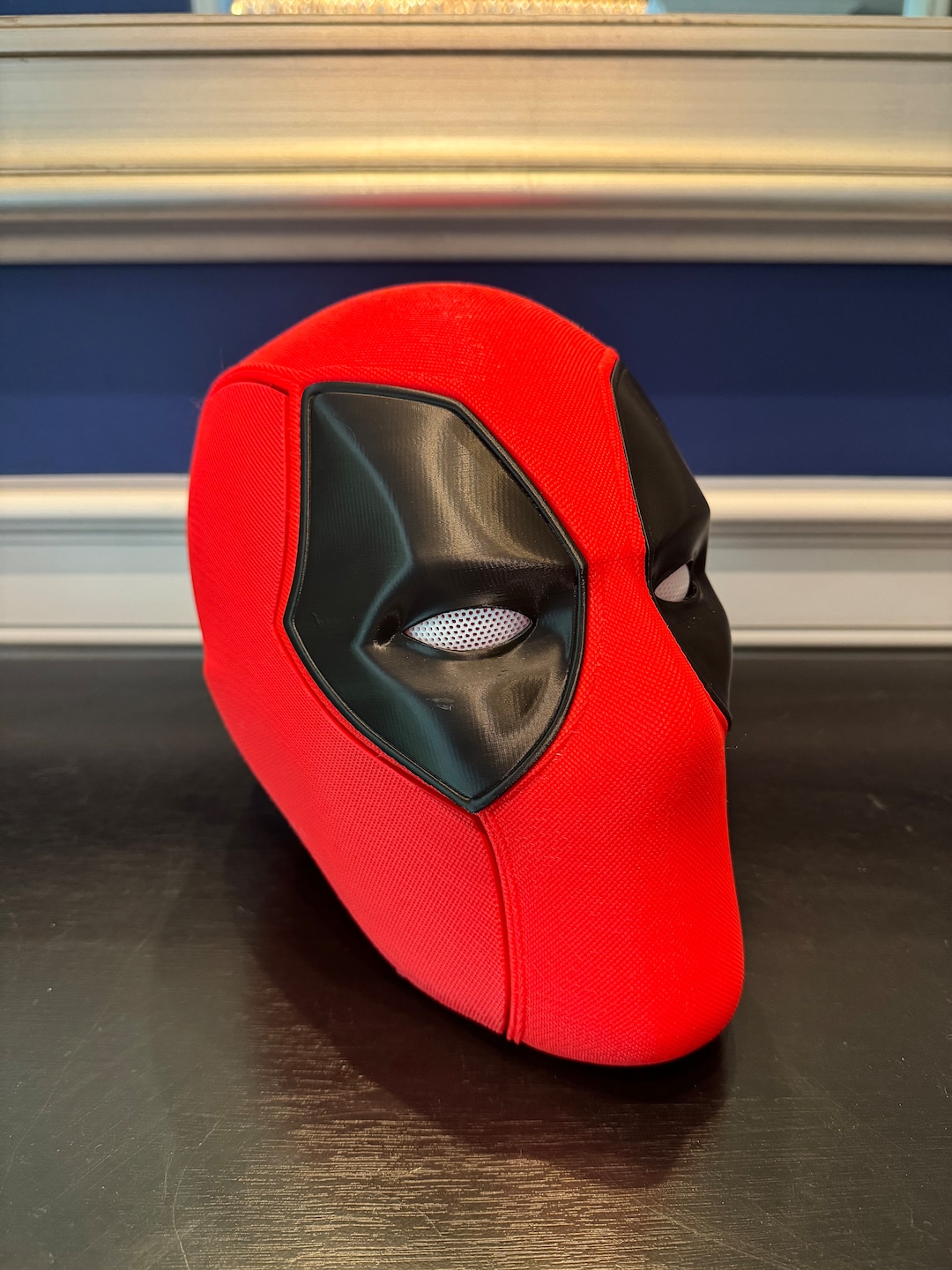 3D Printed Deadpool Mask / Helmet: Deadpool 3 Costume Prop Raw Print - Etsy