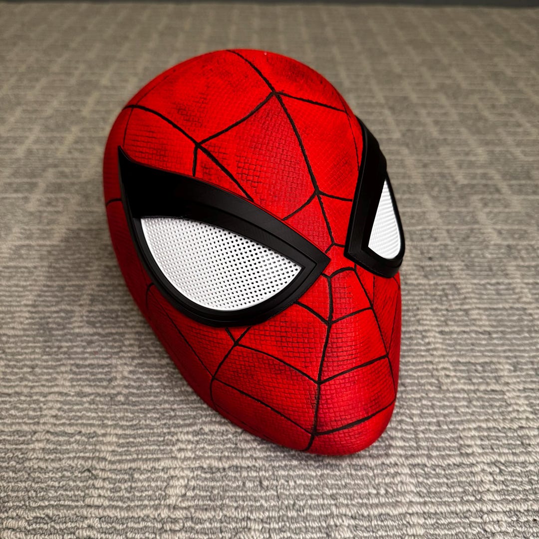 Spider-man Helmet / Mask 3D Print Raw Wearable No Way Home Spider-man ...