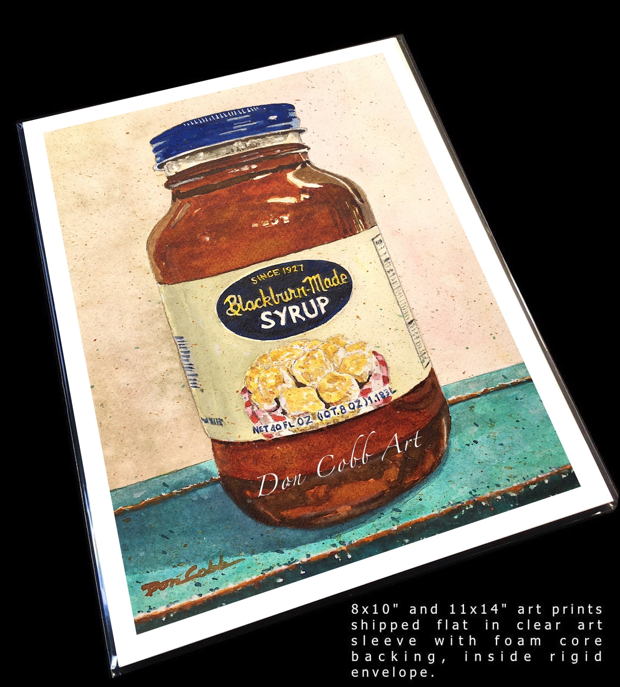 Blackburn-made Syrup Art Prints Framed Prints and Canvas | Etsy