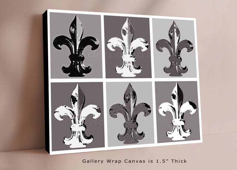 Fleur De Lis Art gothic Fleurs Art Prints and - Etsy