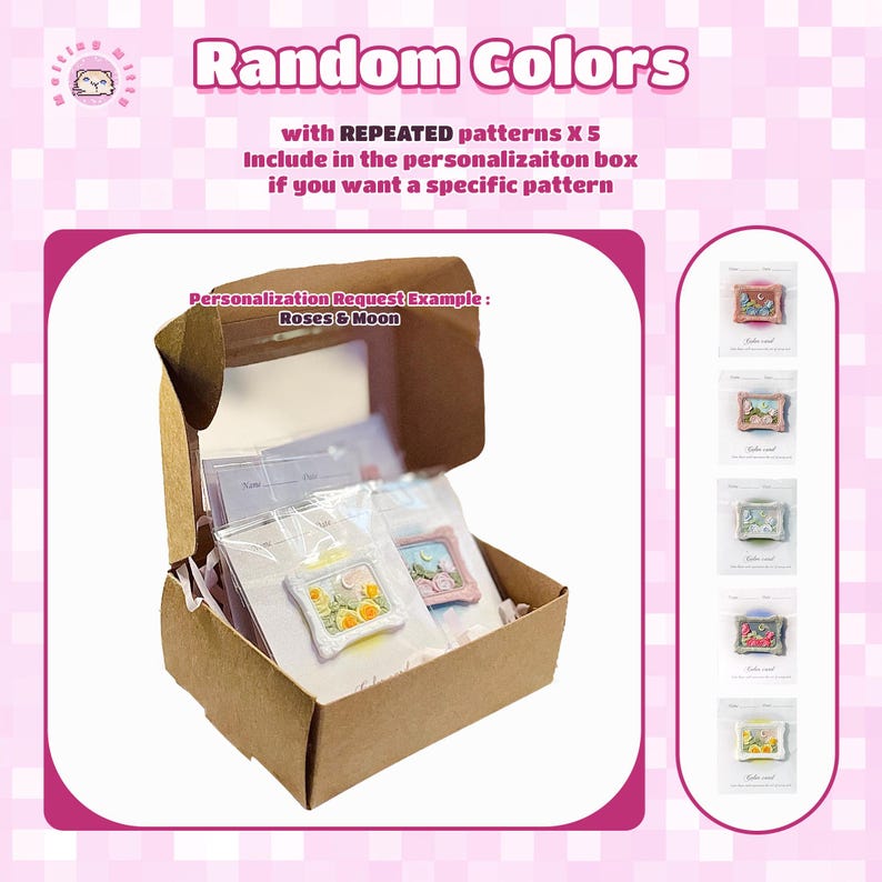 5 Assorted Premade Wax Seals Mystery Box Multi-toned Mystery Box Gift ...