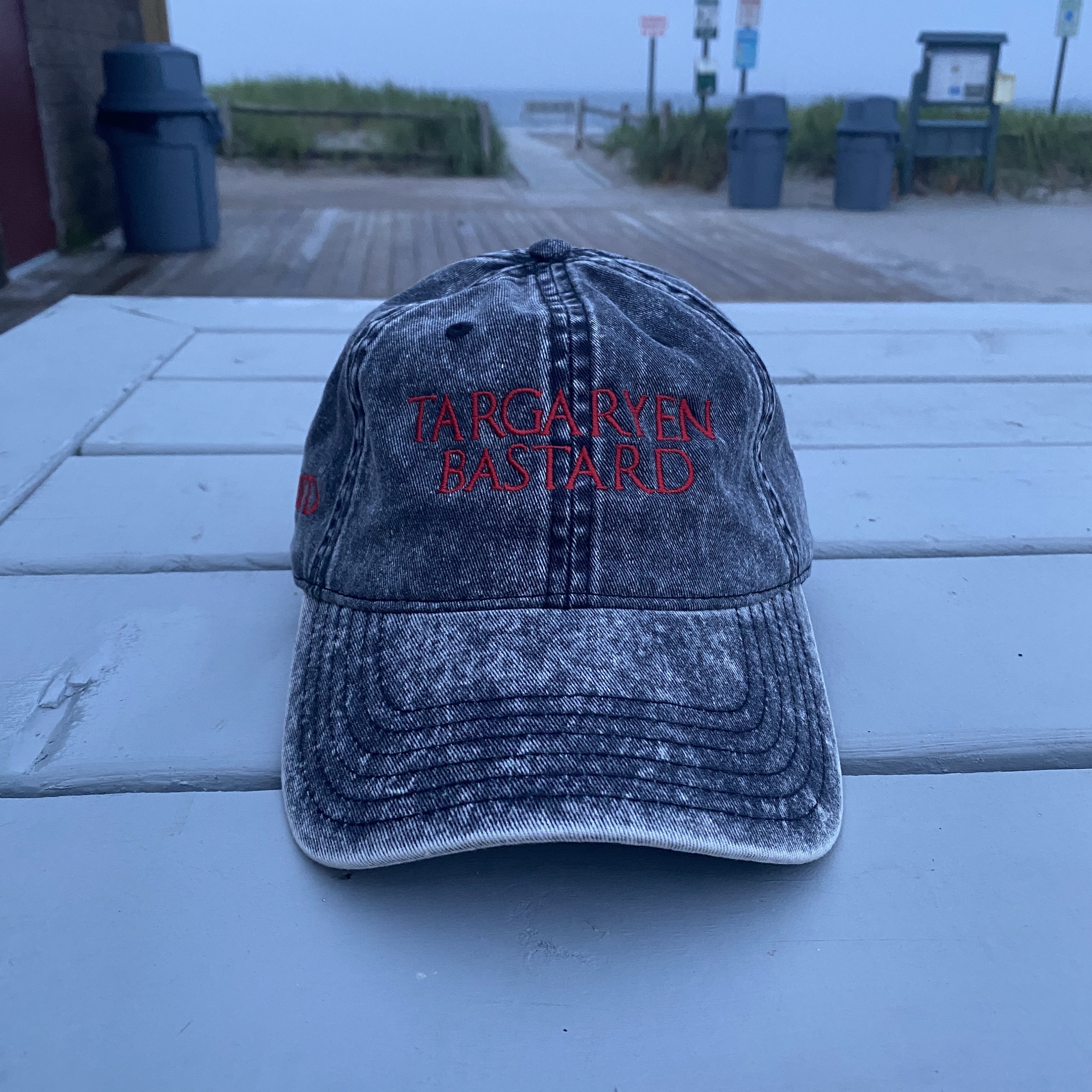 Targaryen Bastard House of the Dragon Hat Team Black HOTD - Etsy