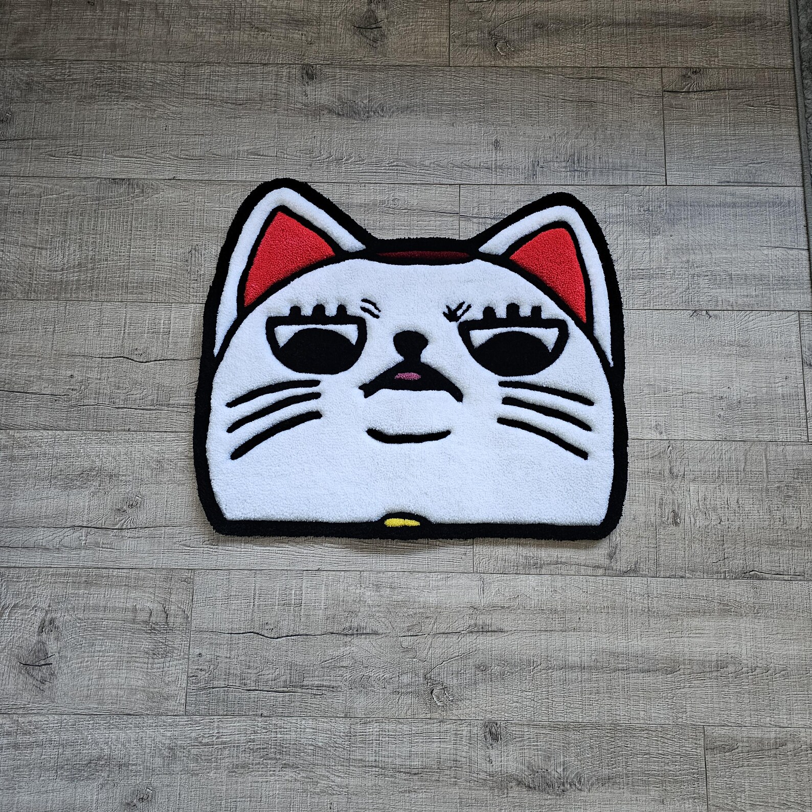 Dandadan Turbo Granny Cat Tufted Rug - Etsy