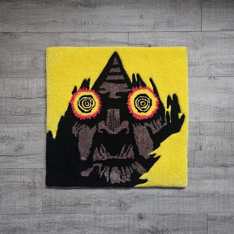 Dandadan Turbo Granny Tufted Rug - Etsy