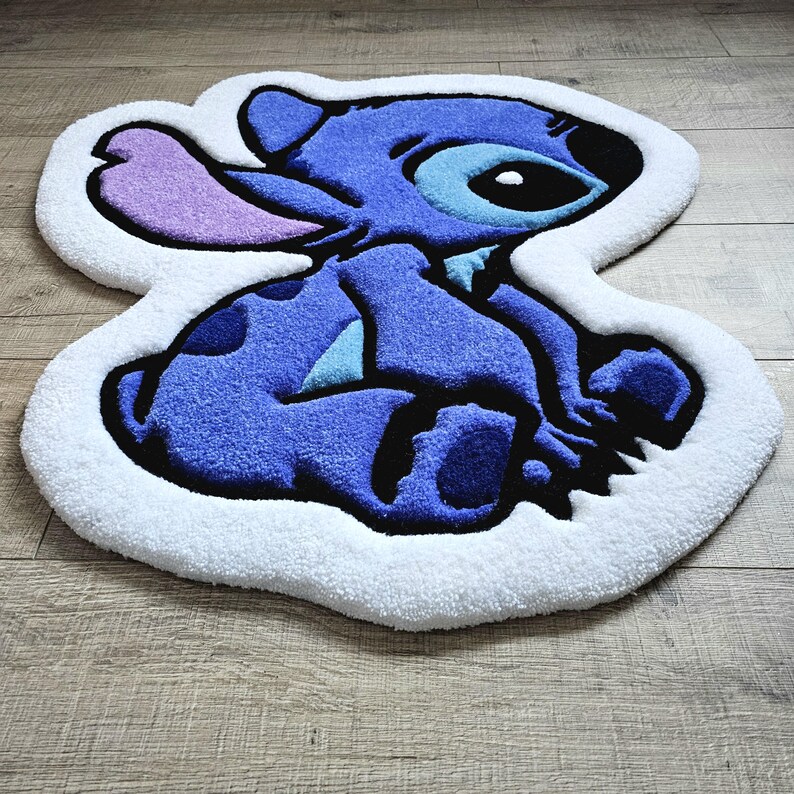 Stitch Tufted Rug From Lilo & Stitch - Etsy