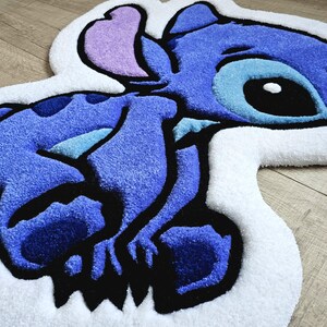 Stitch Tufted Rug From Lilo & Stitch - Etsy