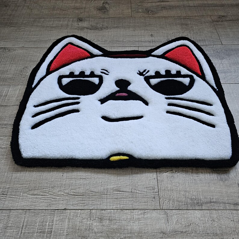 Dandadan Turbo Granny Cat Tufted Rug - Etsy