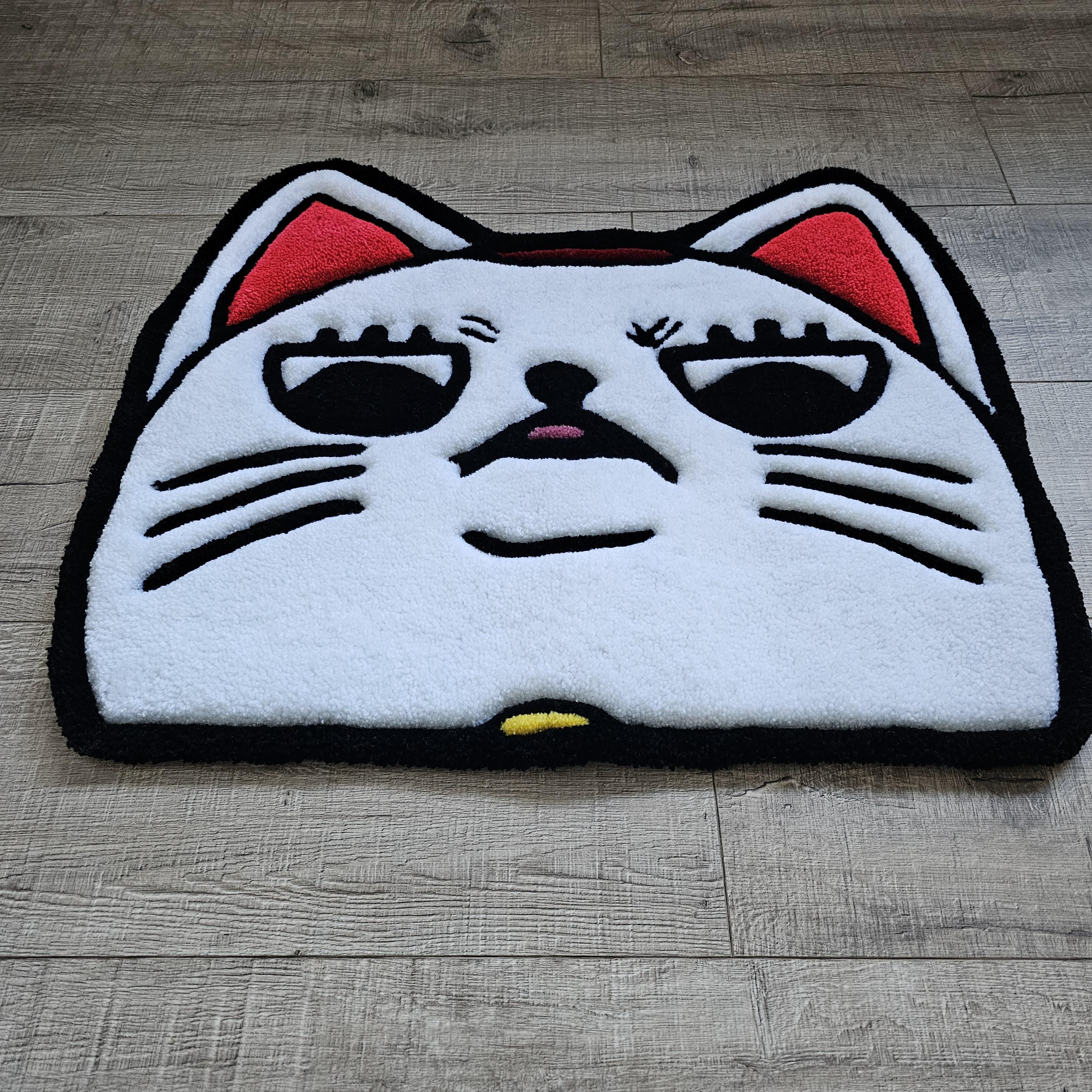 Dandadan Turbo Granny Cat Tufted Rug - Etsy