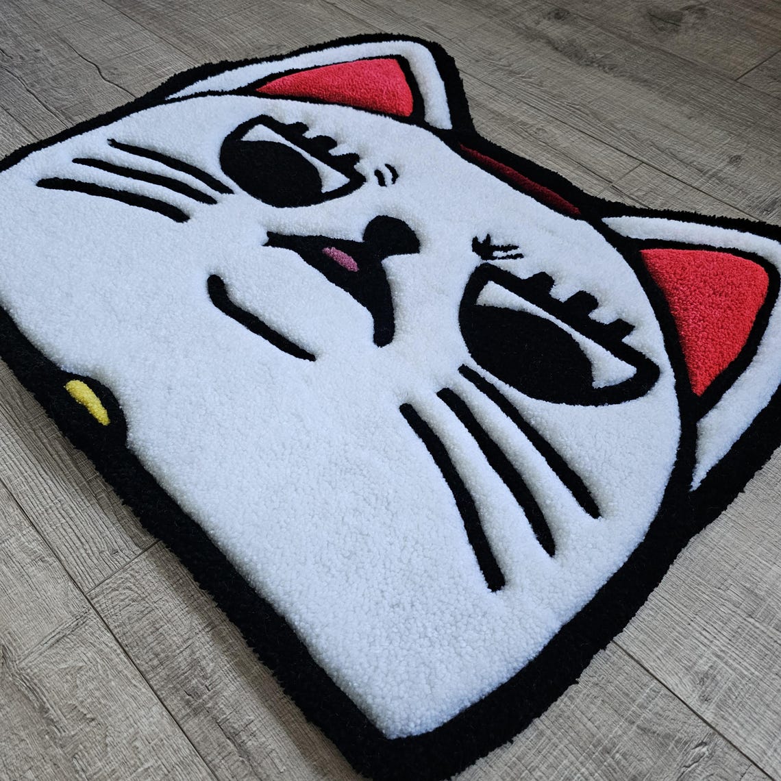 Dandadan Turbo Granny Cat Tufted Rug - Etsy