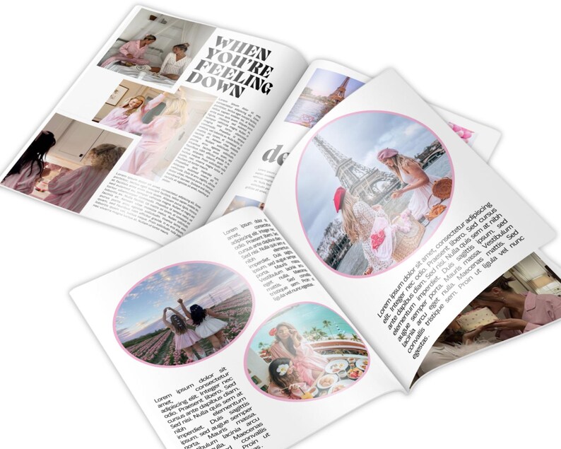 Bestie Magazine Template: Personalized Friendship Keepsake (PDF) - Etsy