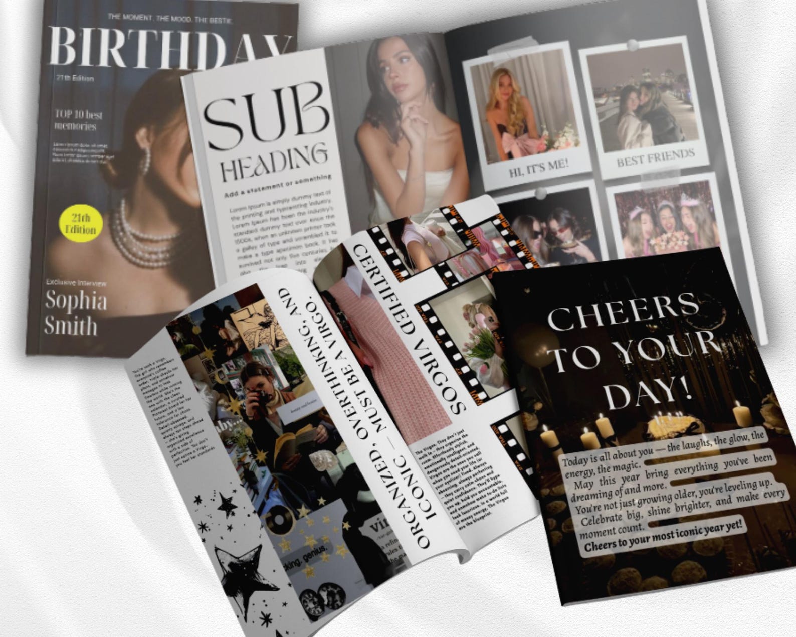 Custom Birthday Magazine | Birthday Gift for Friends | Best Friend ...