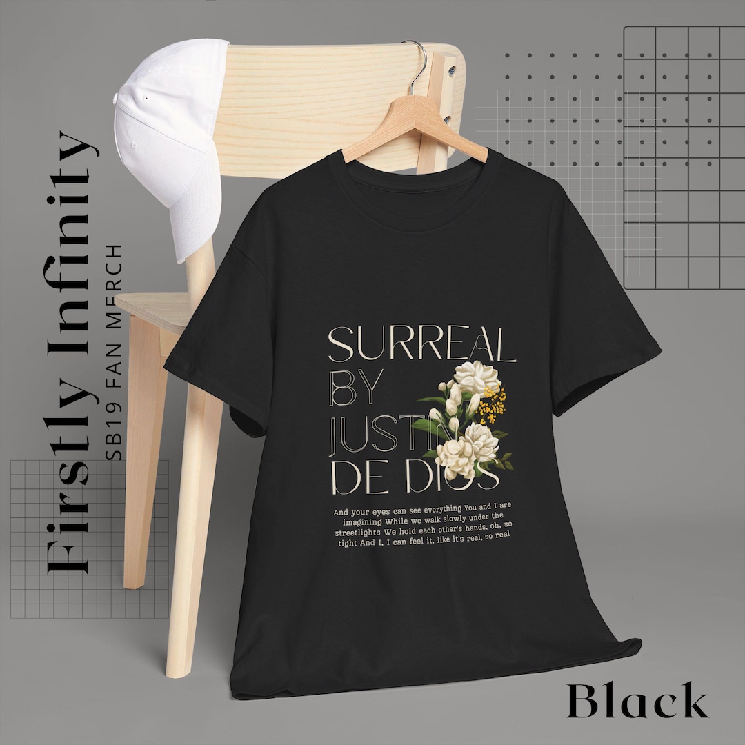 SB19 Justin De Dios Surreal Themed PPOP A'tin Fan Merch unisex Heavy ...
