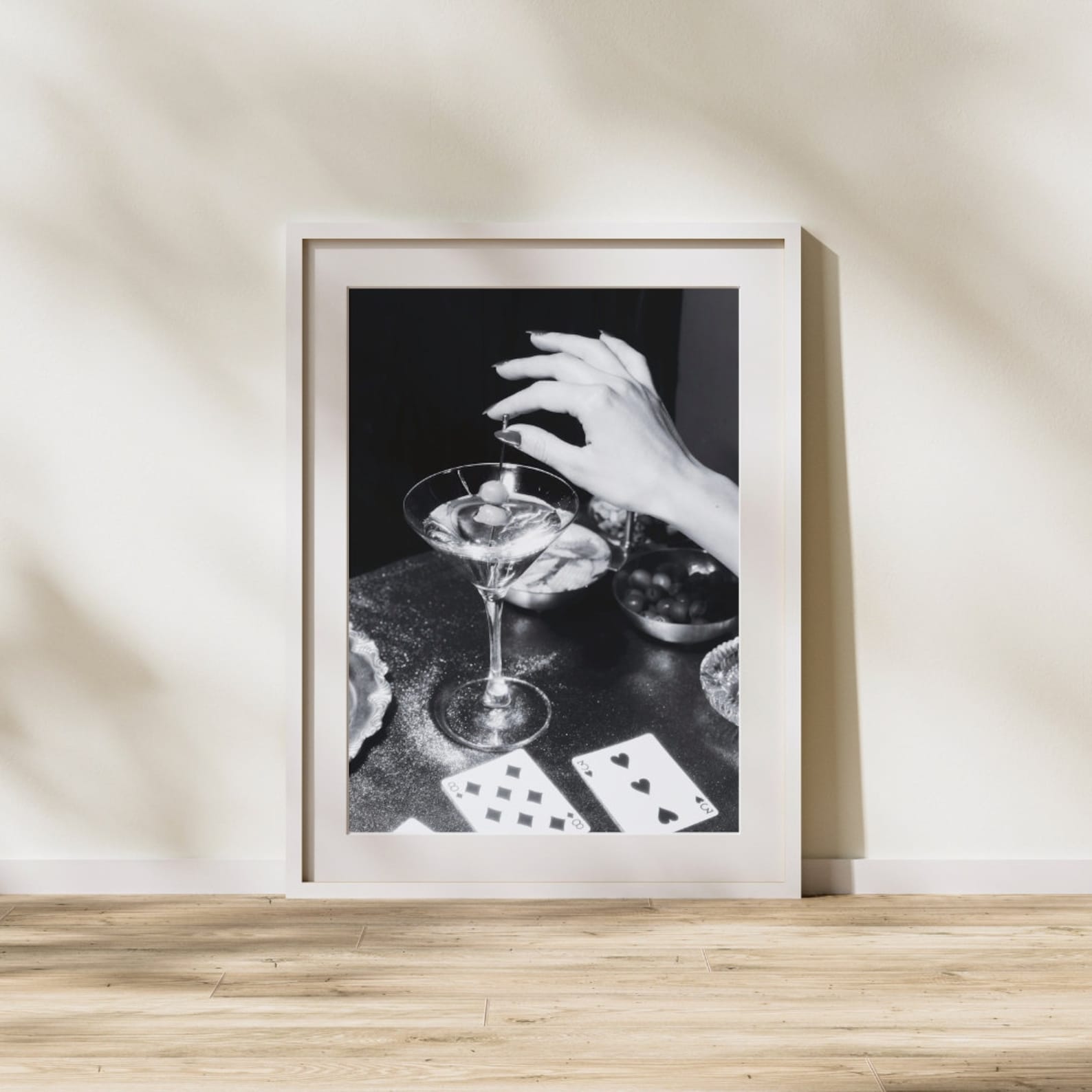 Vintage Style Martini Glass Photo | Digital Print | Instant Download - Etsy