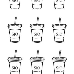 I Have Coffee at Home Savings Challenge Printables || A5 & A6 Cash ...