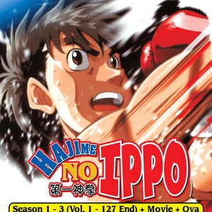 Anime DVD Hajime No Ippo Season 1-3 Vol.1-127 End + Movie + OVA English ...