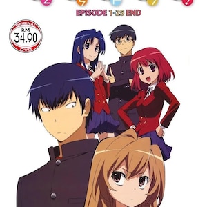 DVD Japan Anime TORADORA! Complete Series (1-25 End) English Dubbed ALL ...