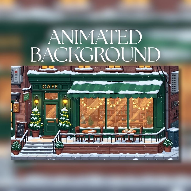 Pixel Art Cafe - Etsy