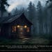 Animated Background | Wooden Forest Cabin | Dark Forest | Pouring Rain ...