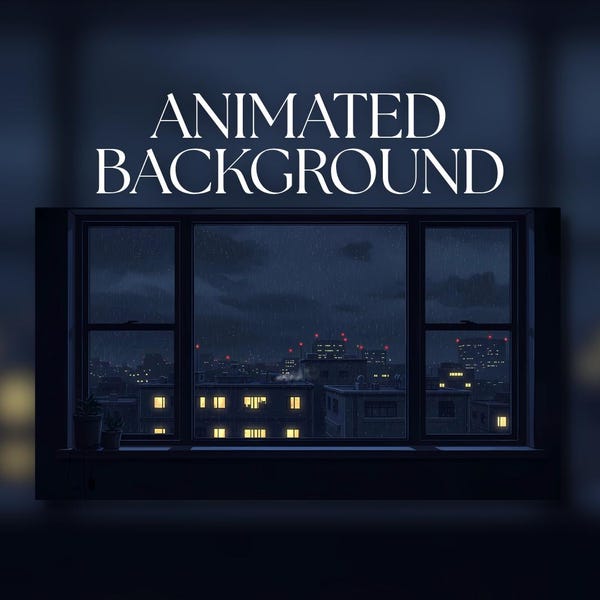 Night City and Rain - Etsy