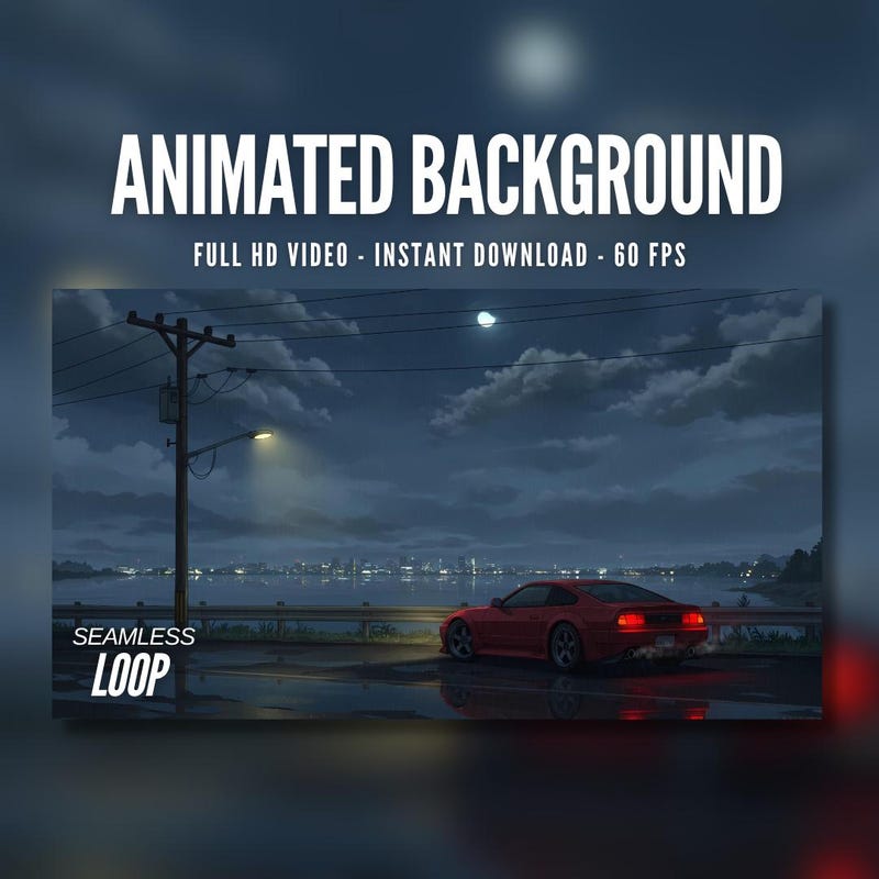 Rain in City Wallpaper - Etsy