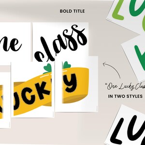 St. Patrick's Day One Lucky Class Bulletin Board Kit | March Classroom ...