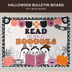 Read More Books Halloween Bulletin Board Kit (purple) - Fall Autumn ...