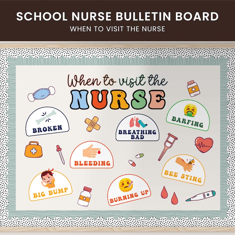 Nurse Bulletin Board - Etsy