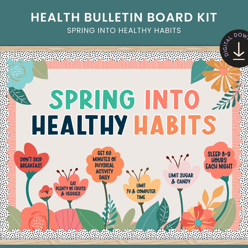 Spring Nurse Bulletin Board - Etsy