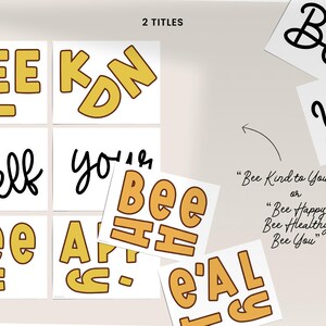 Bee Healthy Be You Self-care Bulletin Board Kit | Spring Mental Health ...