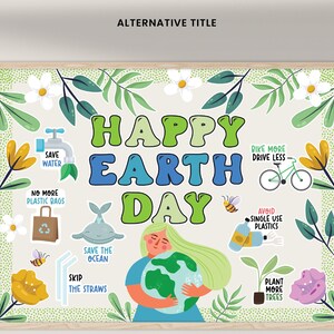 Love Your Mother Earth Day Bulletin Board Kit | April Classroom ...