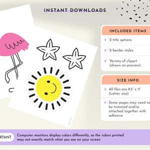 Summer Countdown Bulletin Board Kit | Summer End of Year Classroom ...