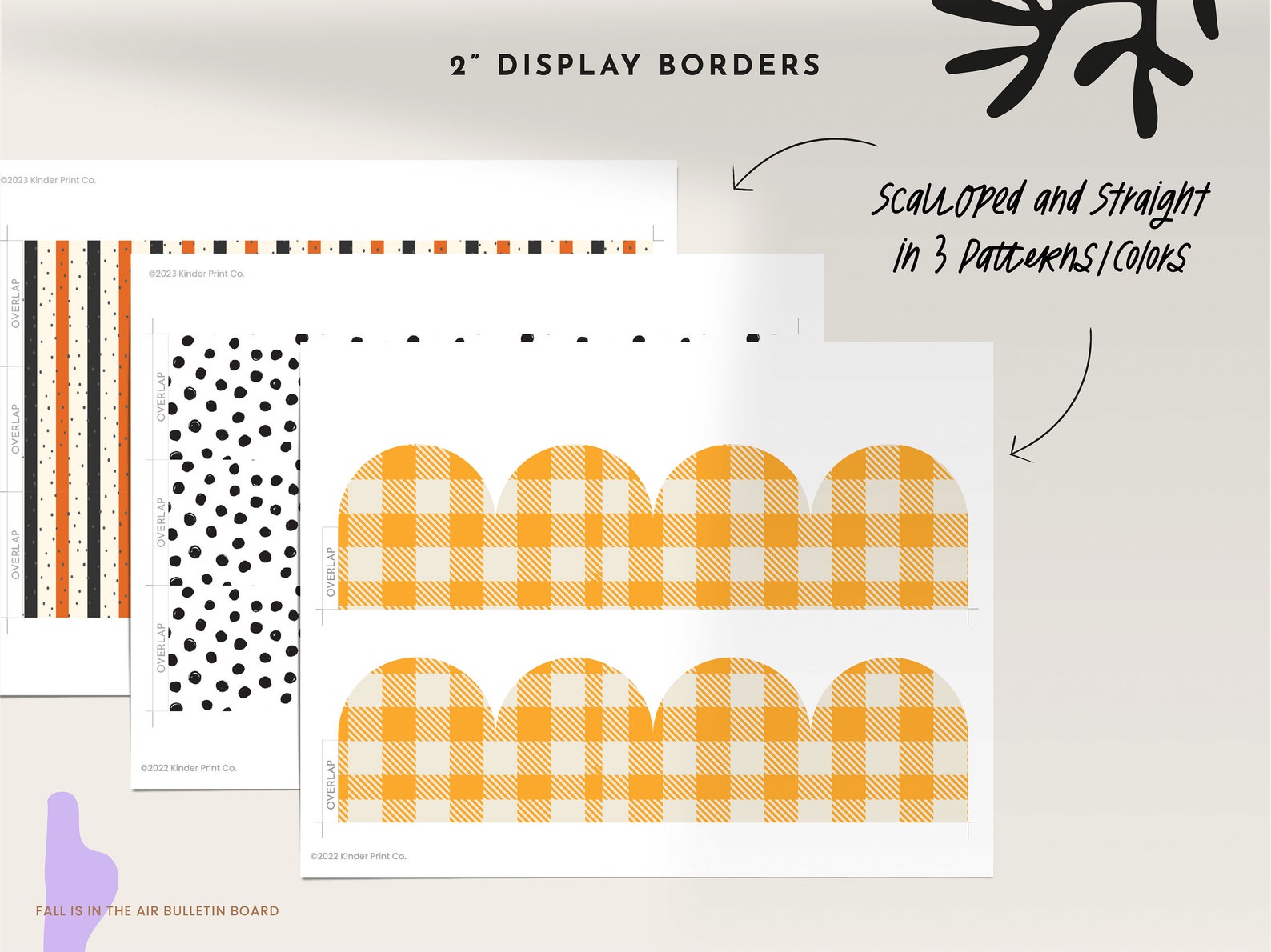 Fall is in the Air Bulletin Board Kit Autumn Classroom Bulletin Display ...