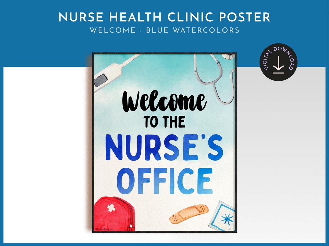 Welcome to the Nurse's Office - School Nurse Clinic Therapy Health ...