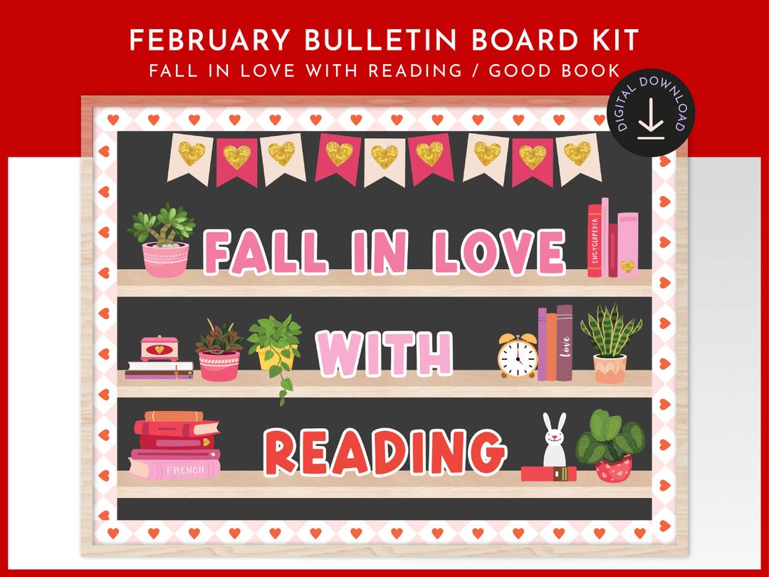 Fall in Love With Reading / Good Book - Library Shelf February ...