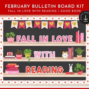 Fall in Love With Reading / Good Book - Library Shelf February ...