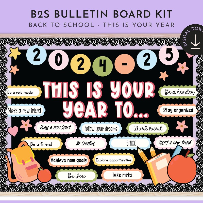 Bulletin Board Svg - Etsy