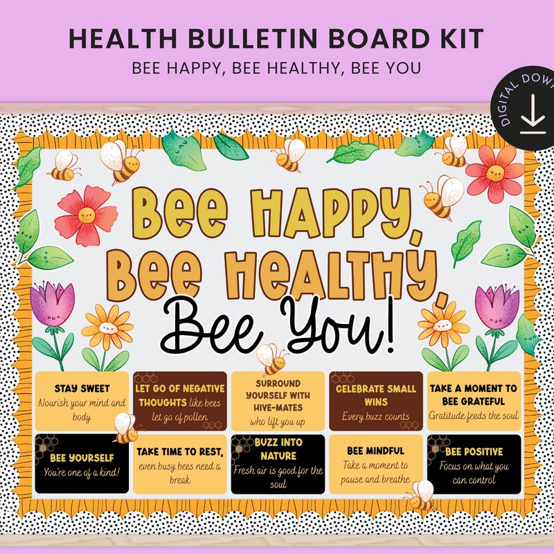 Bee Bulletin Board - Etsy