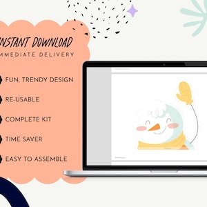 Snow Many Ways to Be Kind Bulletin Board Kit - Christmas Winter Holiday ...